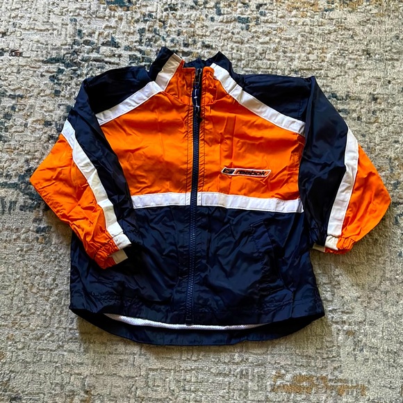 Reebok | Jackets & Coats | Reebok Branded Windbreaker Jacketbackpack ...